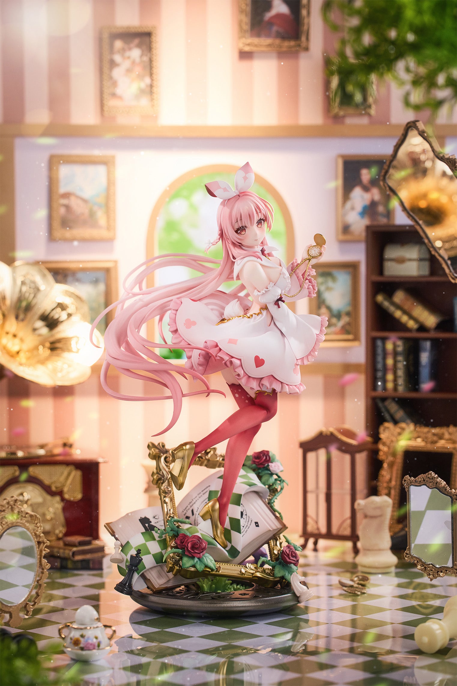 Hobby Sakura White Rabbit Rosu Wonderland Ver. DELUXE EDITION 1/7 Scale ...