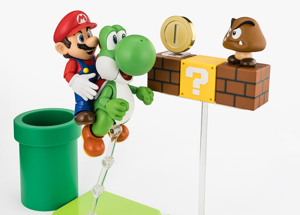 Bandai Tamashii Nations S.H.Figuarts Super Mario Playset (Super Mario ...