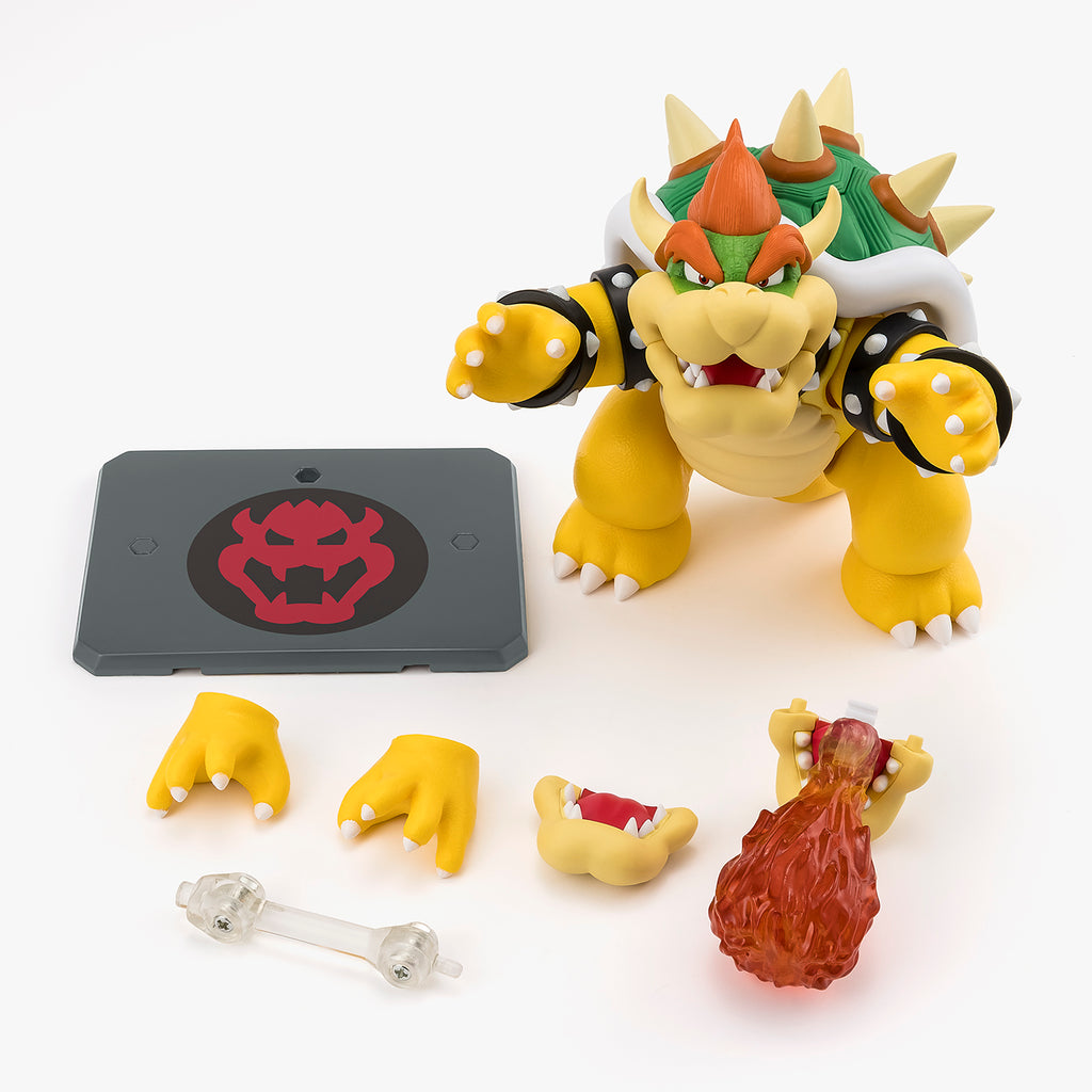Bandai Tamashii Nations S.H.Figuarts Bowser (Super Mario) | Super Mario ...