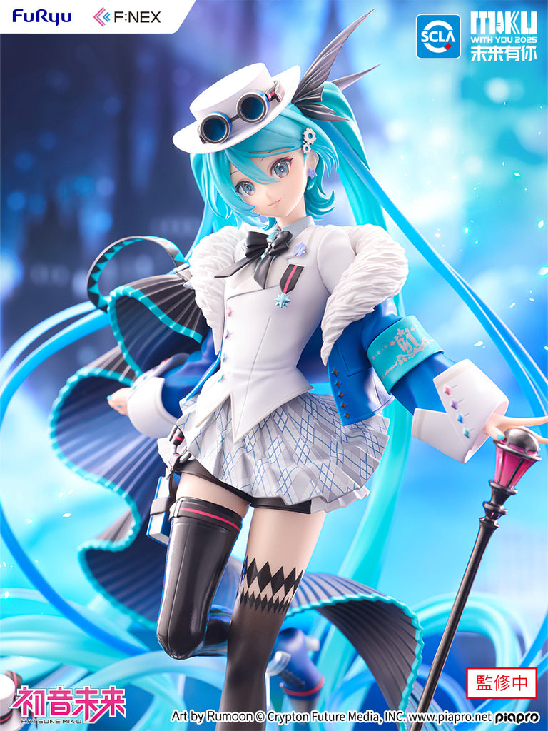 FuRyu Hatsune Miku MIKU WITH YOU 2025 Ver. 1/7 Scale Figure | Hatsune ...