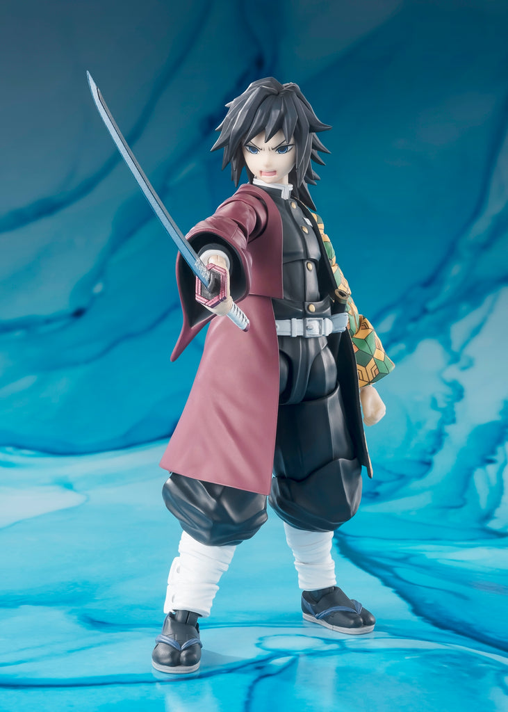 Bandai Tamashii Nations S.H.Figuarts Giyu Tomioka | Demon Slayer ...