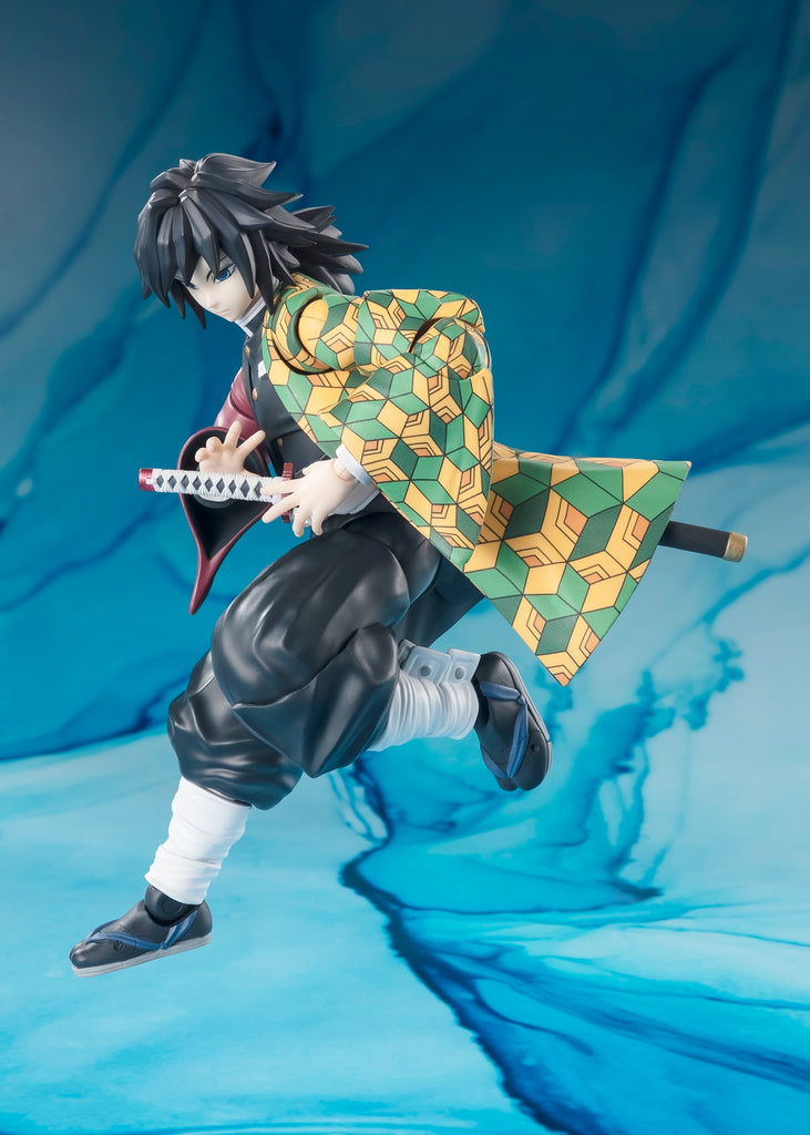 Bandai Tamashii Nations S.H.Figuarts Giyu Tomioka | Demon Slayer ...
