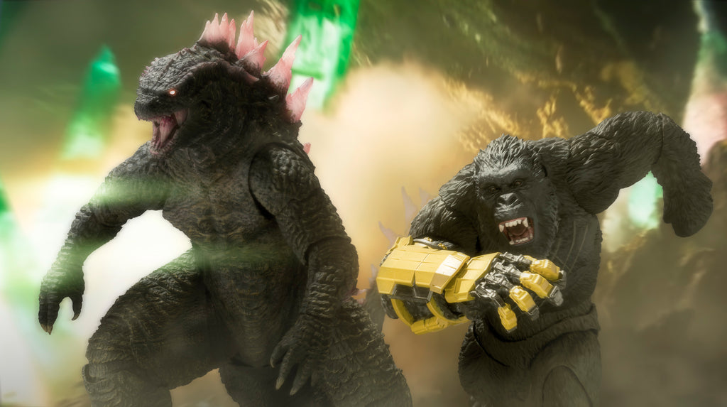 Bandai Tamashii Nations S.H.MonsterArts Skar King from Godzilla x Kong: The New Empire ...