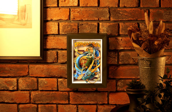 Bandai Tamashii Nations Tamashii Art Dragon Ball Son Goku & Dragon ...