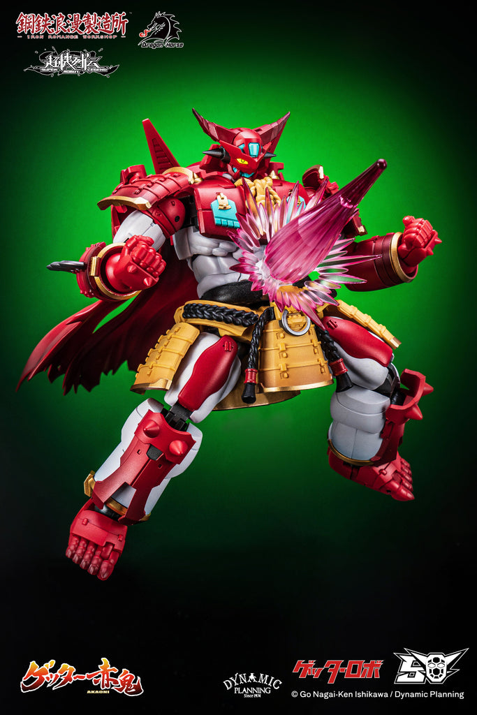 IRON ROMANCE WORKSHOP Super Robot Legend Getter-Akaoni Transformable ...