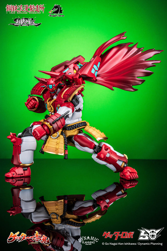 IRON ROMANCE WORKSHOP Super Robot Legend Getter-Akaoni Transformable ...