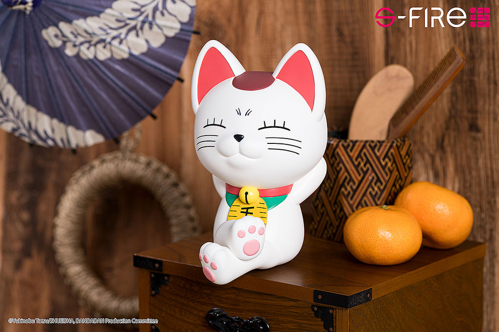 SEGA "DAN DA DAN" Turbo Granny (Beckoning Cat) PVC Piggy Bank Figure ...