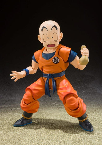 Bandai Tamashii Nations S.H.Figuarts Krillin -Earth's Strongest Man ...