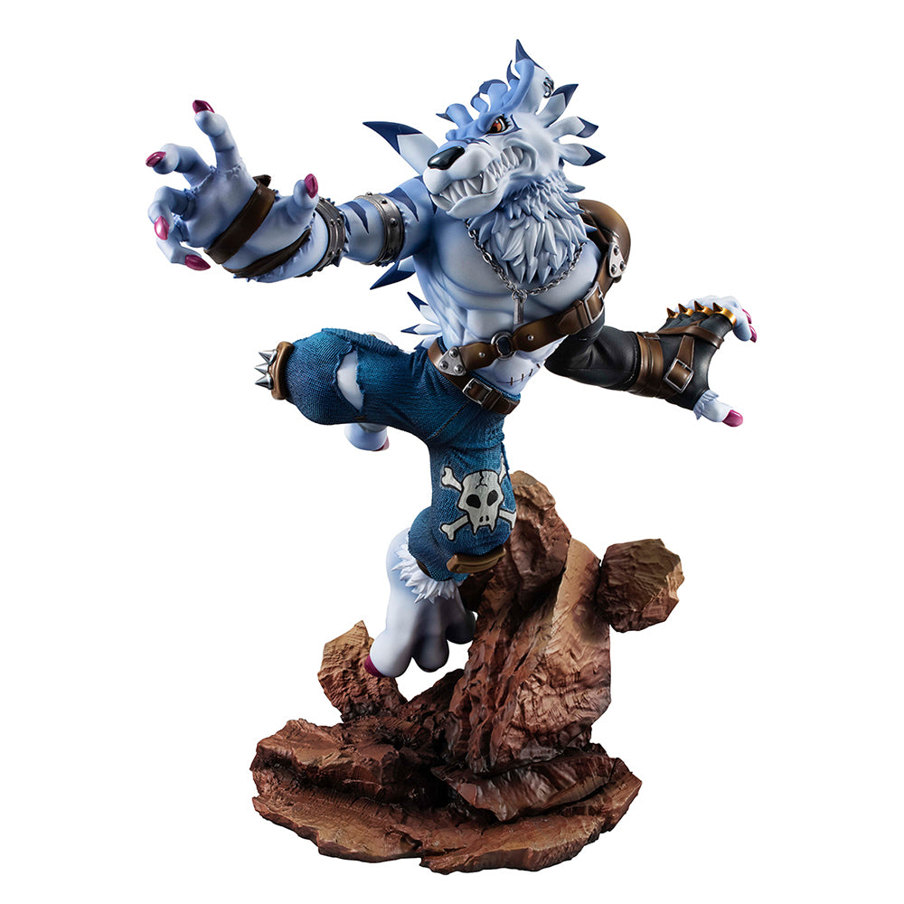 MegaHouse Precious G.E.M. Were Garurumon Complete Figure | Digimon ...