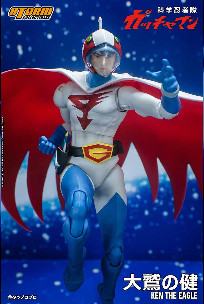 Storm Collectibles Ken The Eagle 1/12 Action Figure | Gatchaman | Kappa ...